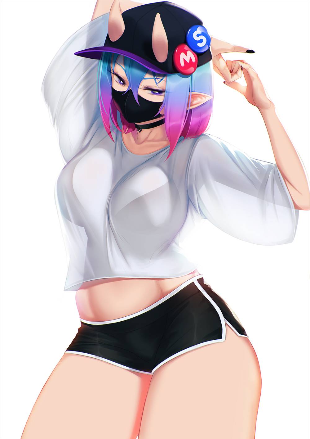 Masked Oni (Blueorca ) [Original] | Scrolller