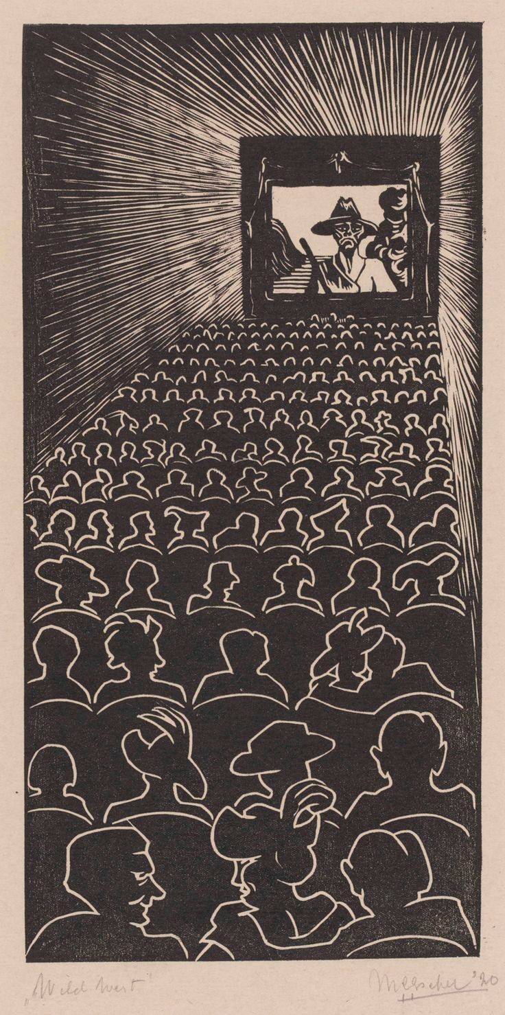 MC Escher - Wild West (1920) | Scrolller