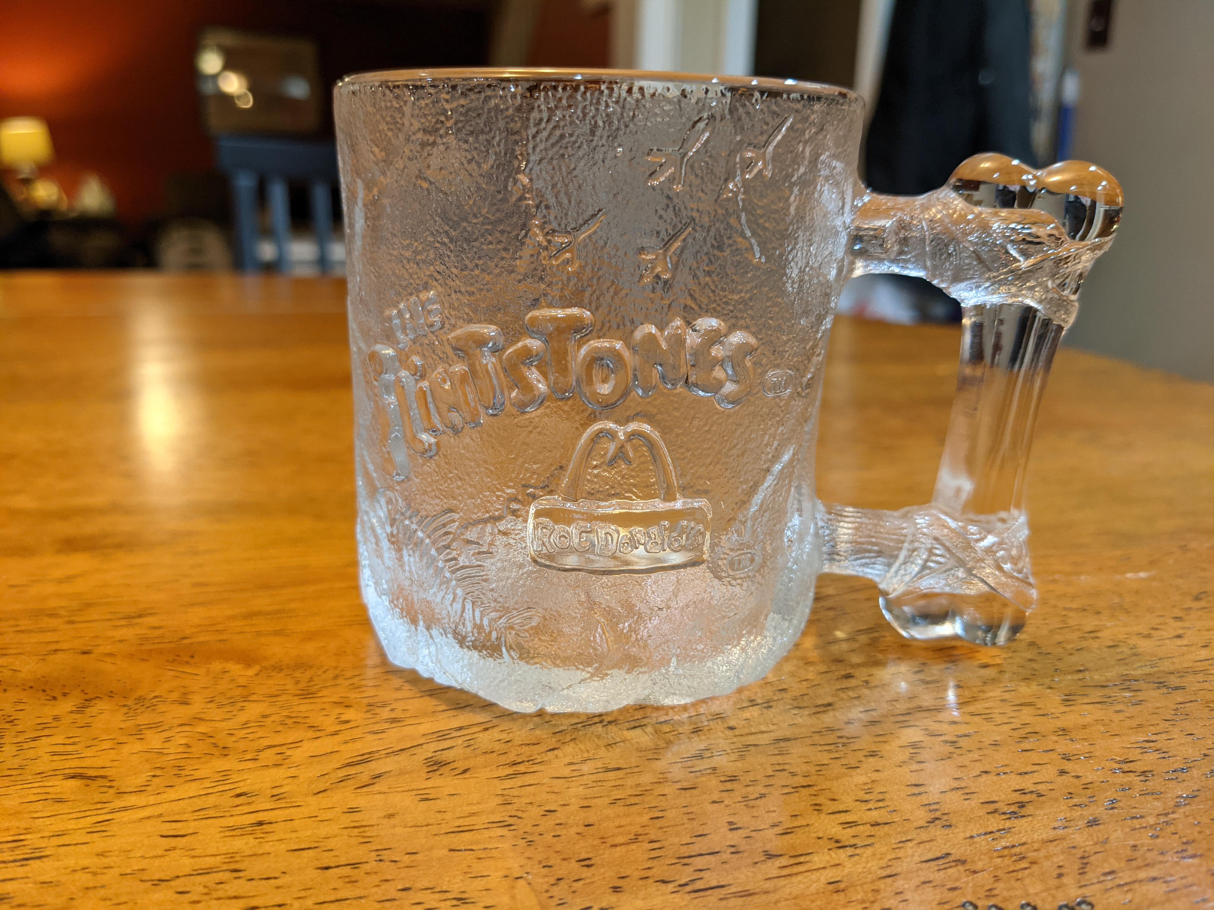 Flintstone Glasses From Mcdonalds