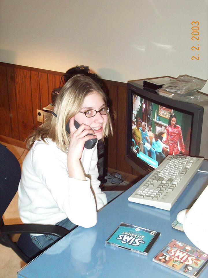 Me as a 14 year old gamer girl, 2003. Nostalgia. | Scrolller