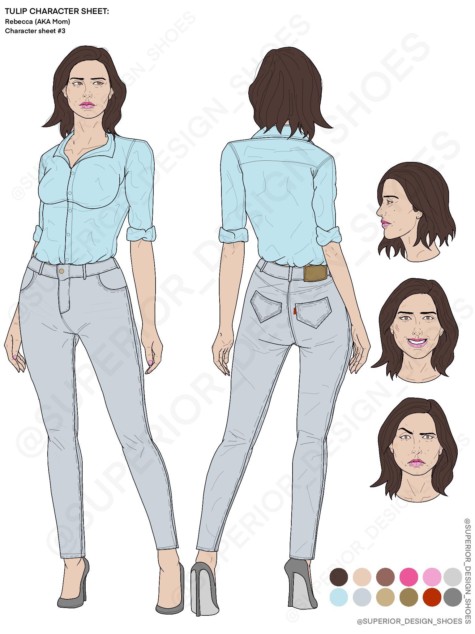 Meet Rebecca: Tulip’s mom! What do y’all think of her design? | Scrolller