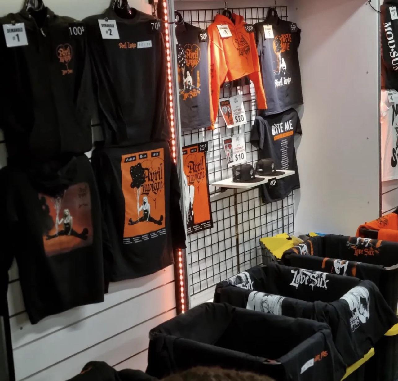 Merch booth! Stole this photo from @cvanut on Instagram. | Scrolller