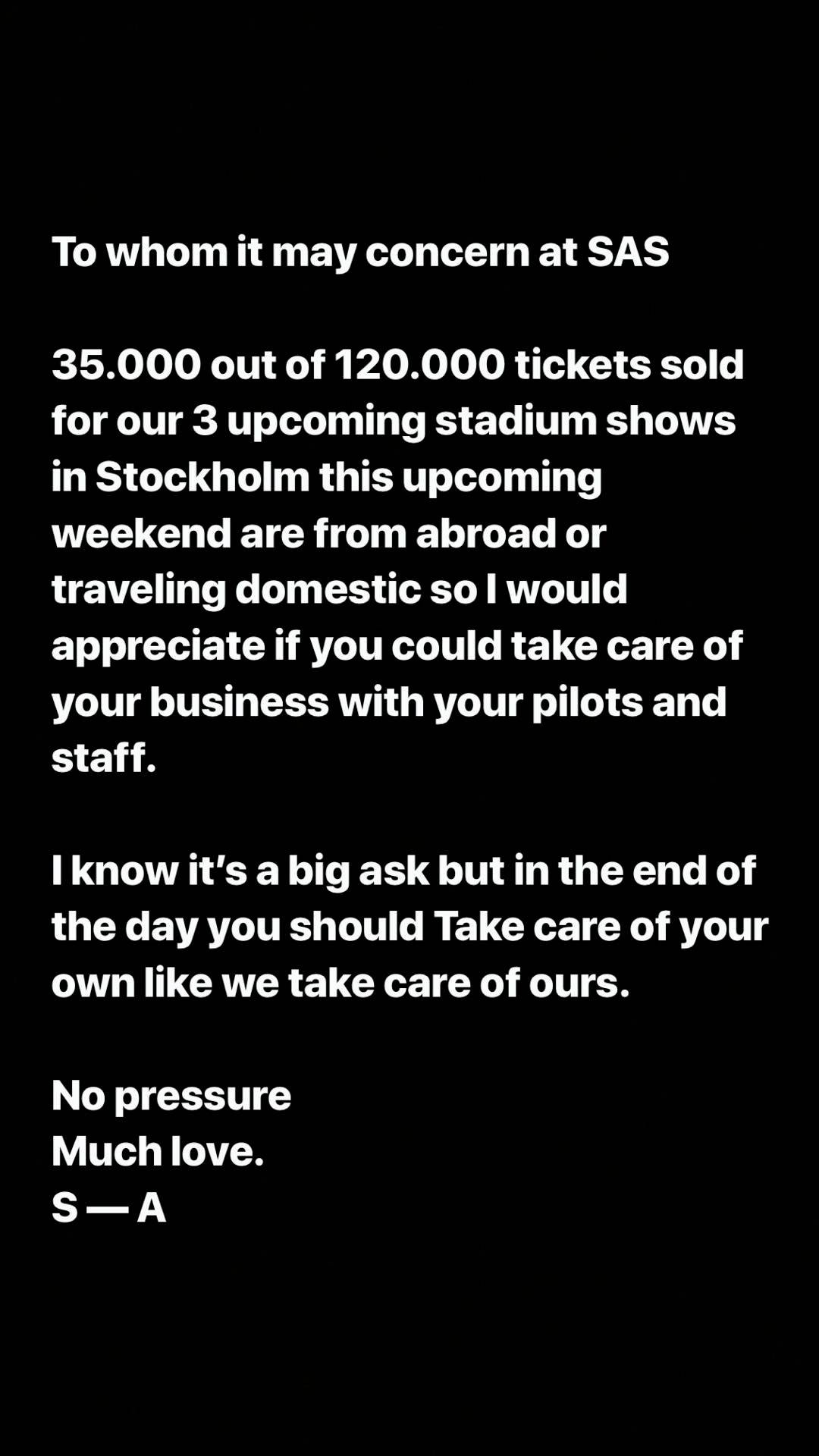 Message from Steve to SAS | Scrolller