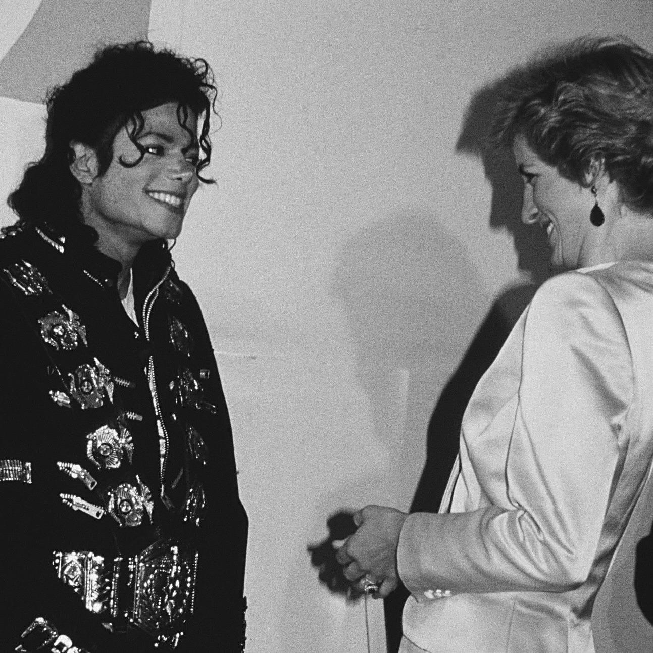 Michael Jackson and Princess Diana, 1988. | Scrolller