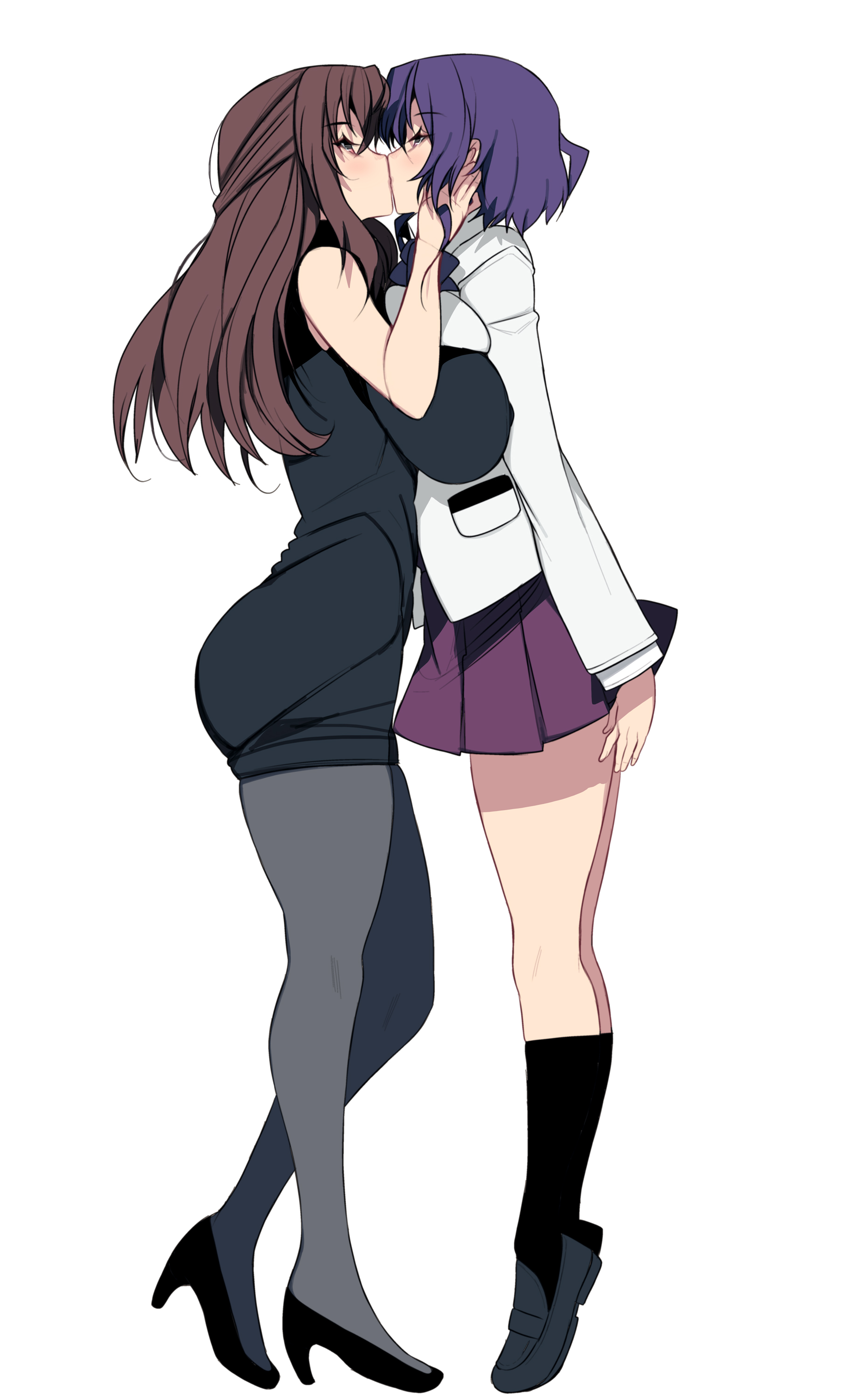 Michiru And Megumi Tippy Toes Kiss | Scrolller