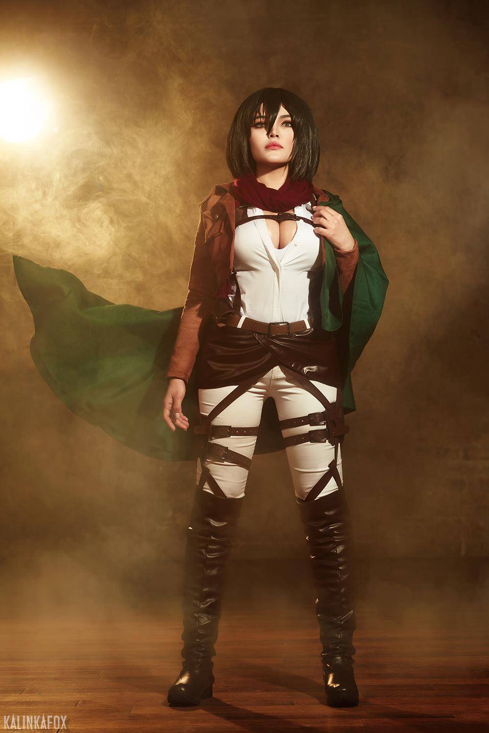 Mikasa Ackerman From Attack On Titan By Kalinka Fox Scrolller