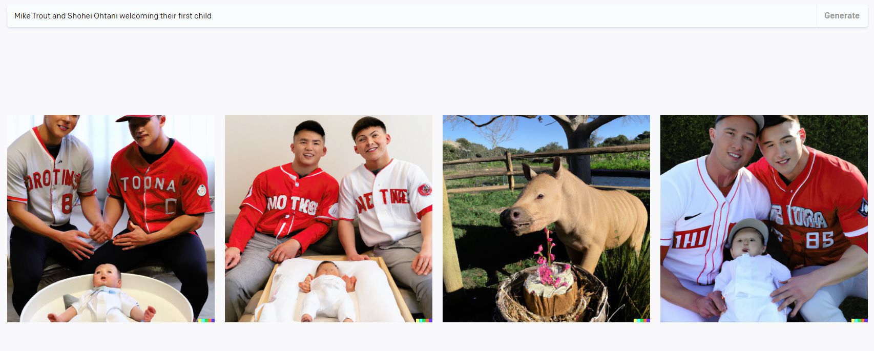"Mike Trout and Shohei Ohtani welcoming their first child" | Scrolller