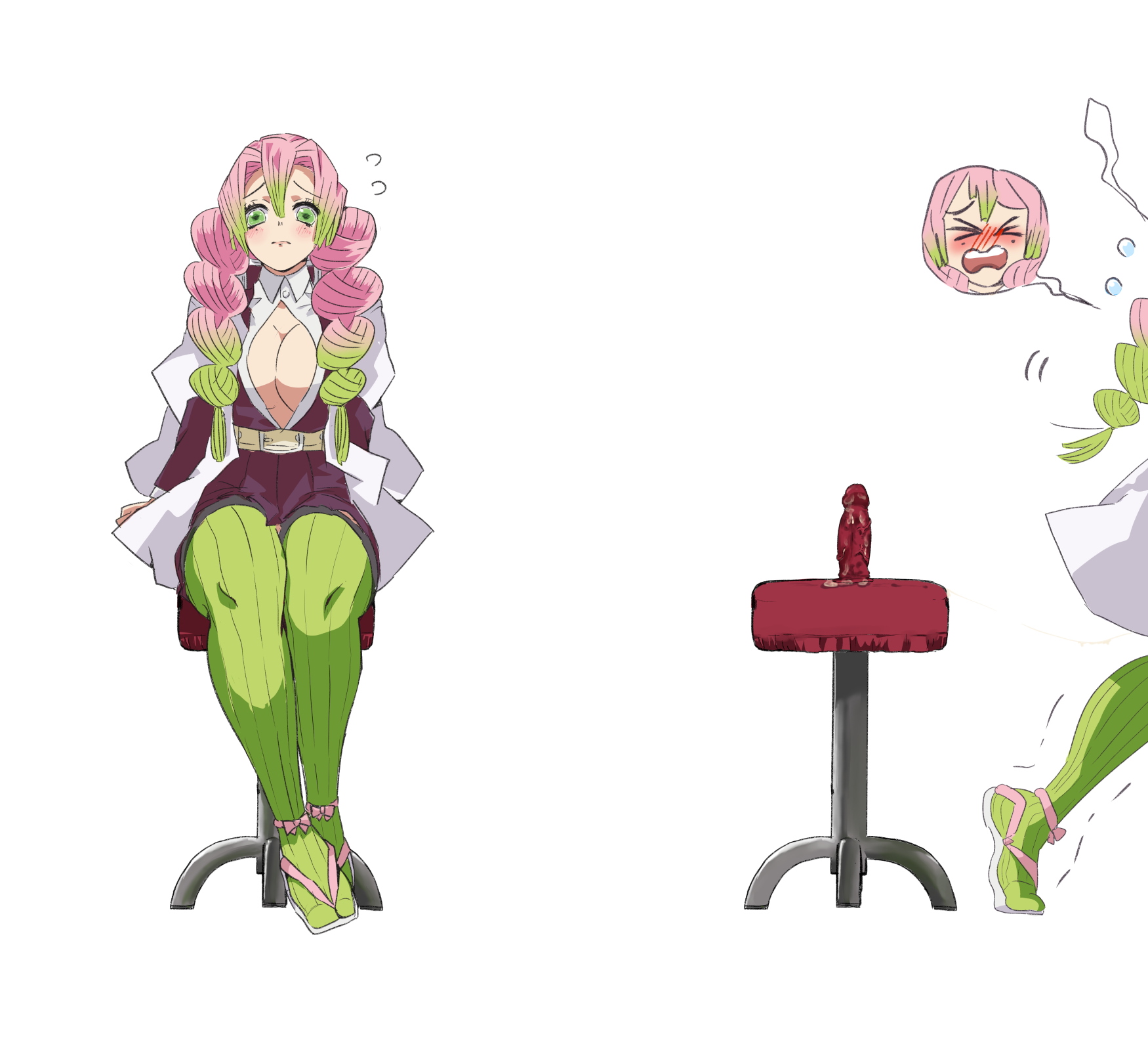 Mitsuris Dildo Chair Minakada Neki [demon Slayer Kimetsu No Yaiba
