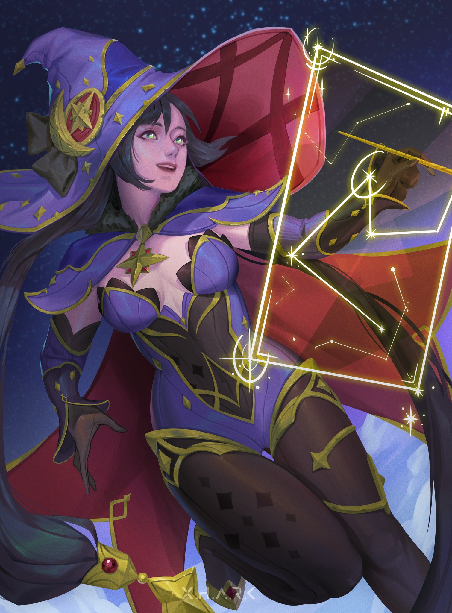 Mona (by me, Xhark) [Genshin Impact] | Scrolller