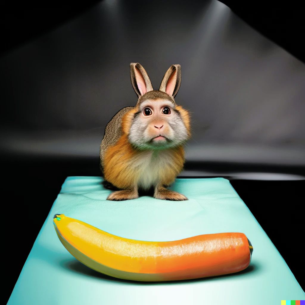 monkey and rabbit mix. | Scrolller