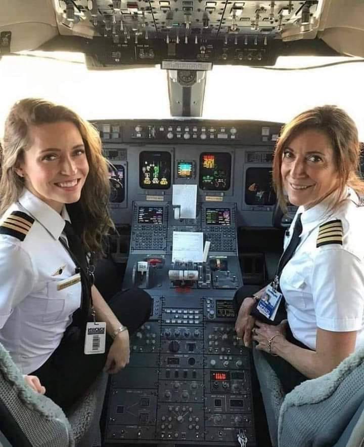 Mother & Daughter Pilots | Scrolller