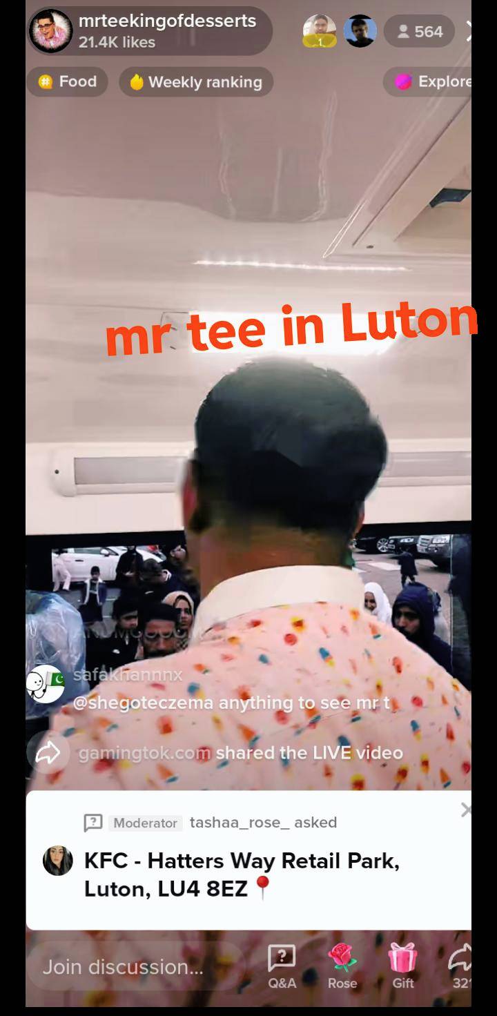 mr Tee made it in luton | Scrolller
