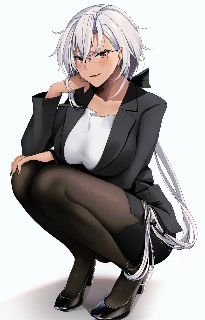 Musashi looks damn good in work attire | Scrolller