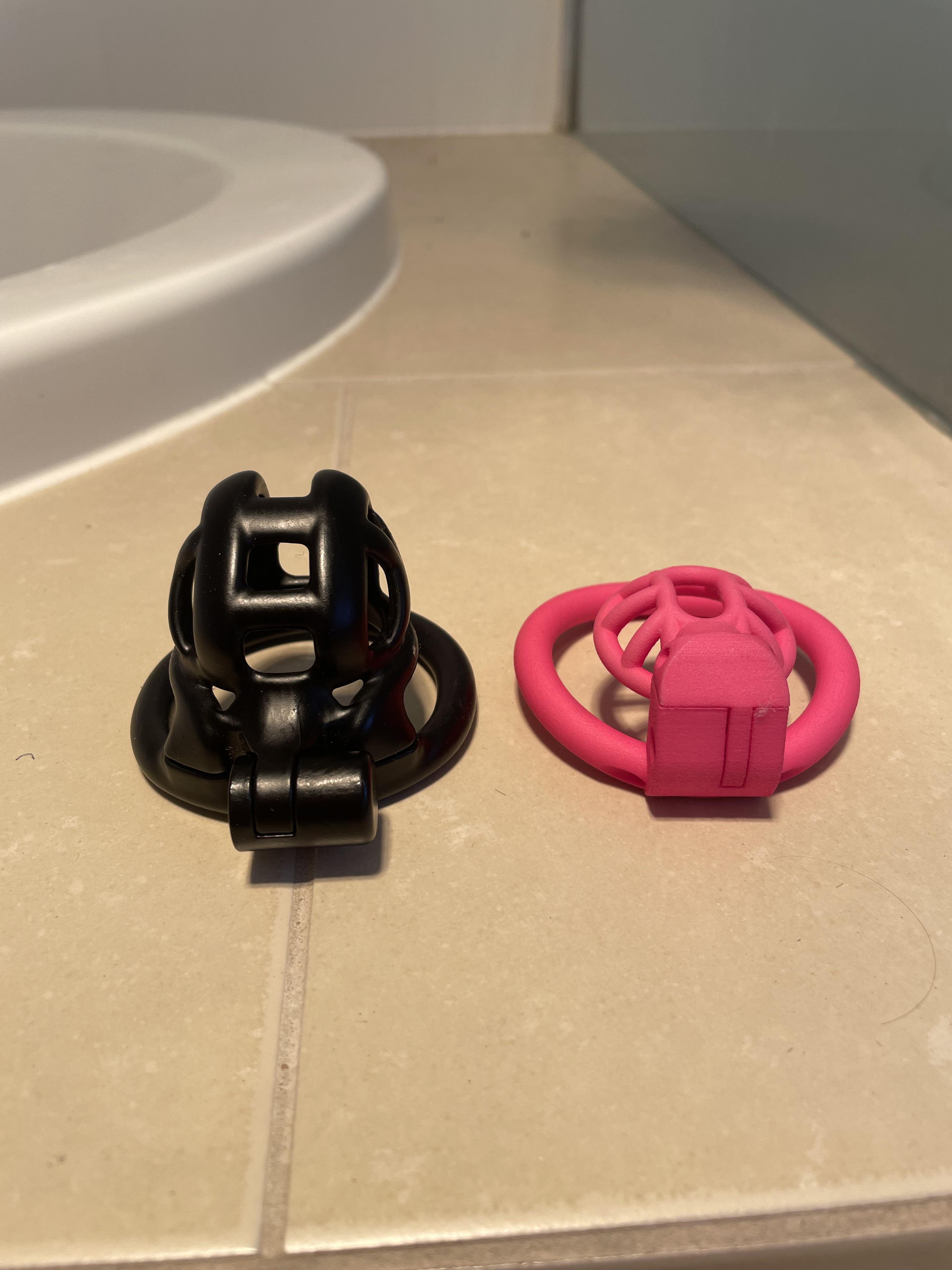 My current cage next to my new micro! | Scrolller