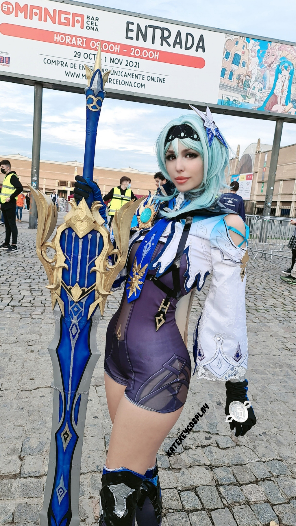 My Eula cosplay from Genshin Impact! | Scrolller