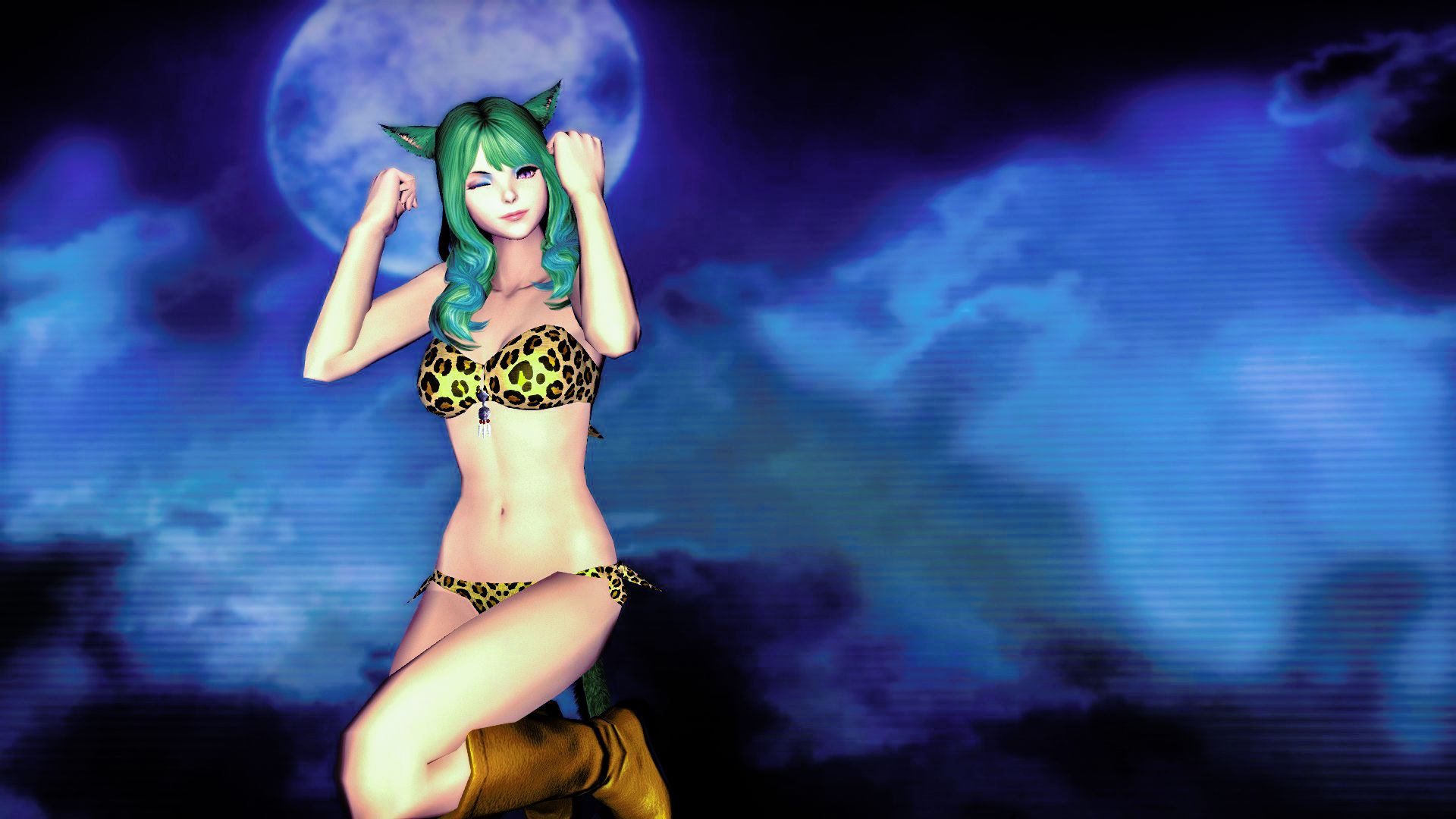 My FFXIV character as Lum | Scrolller