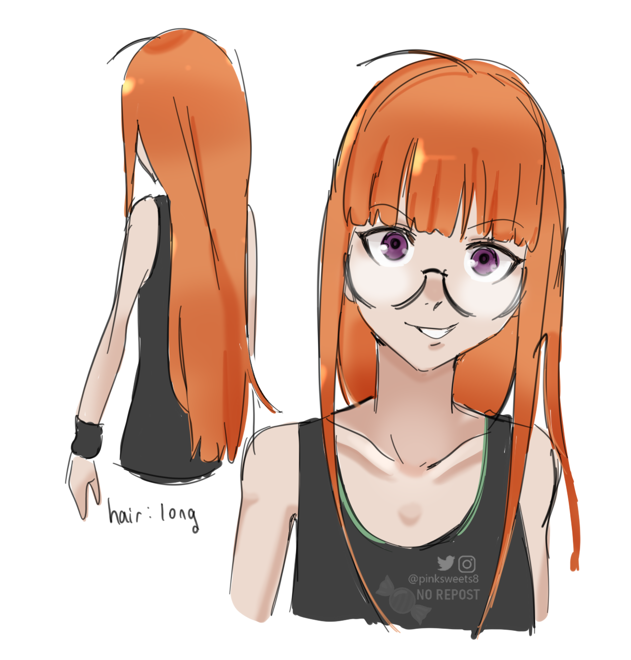 my futaba sakura fanart from persona 5 :) | Scrolller