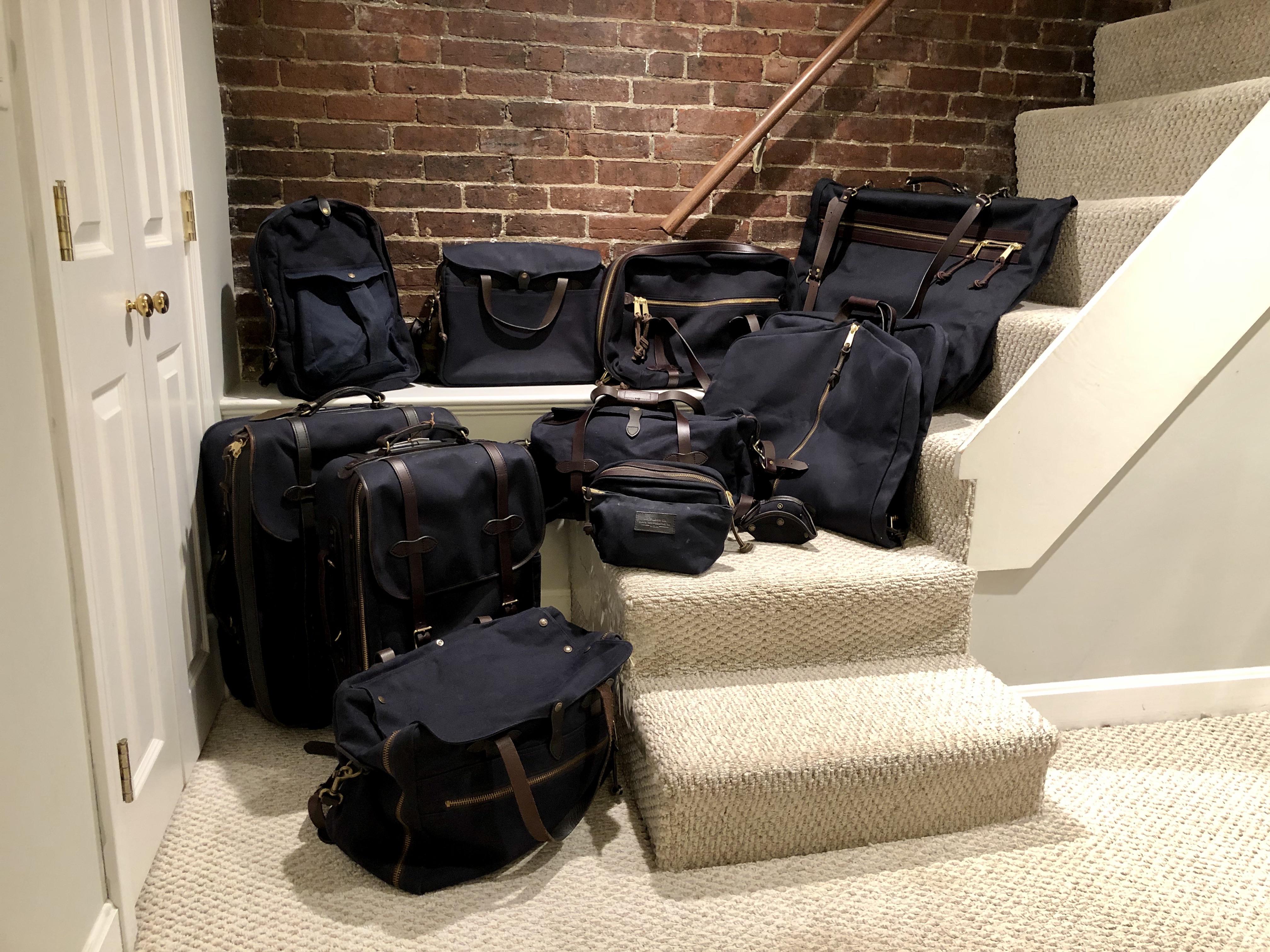 My Navy Filson Collection! | Scrolller