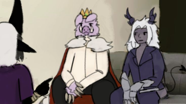 My oc meeting her favourite characters | Scrolller