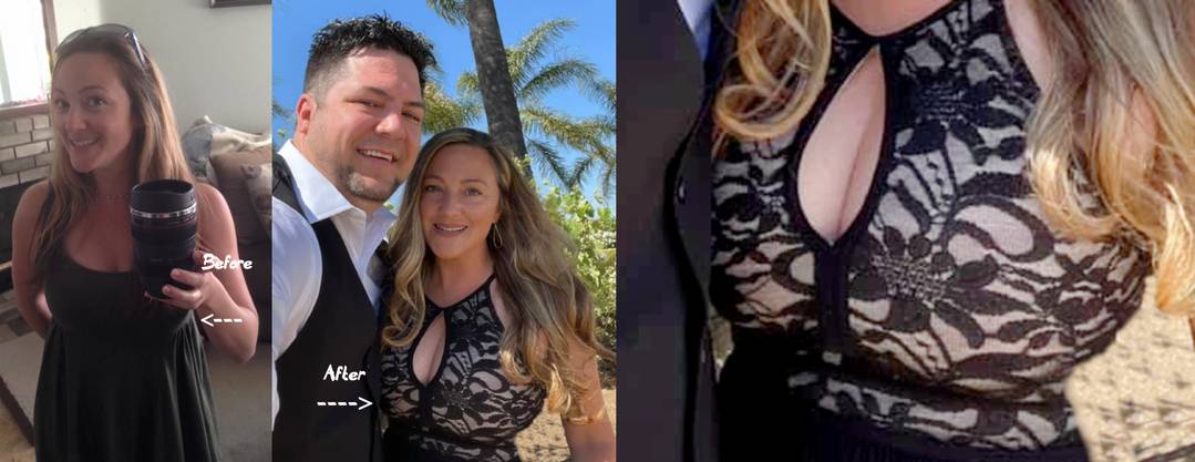 My wife's weight gain doubled her breast size in five years ... I love it! | Scrolller