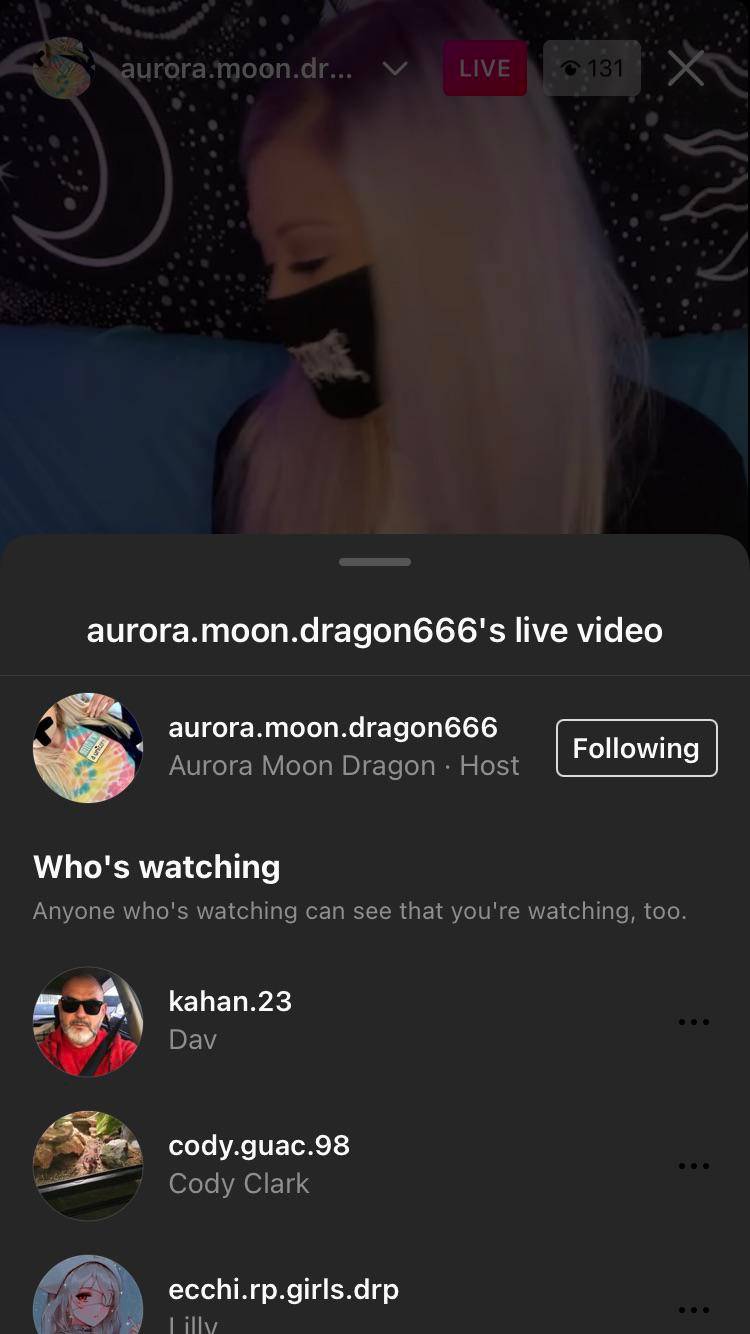 Name in pic, live just started | Scrolller