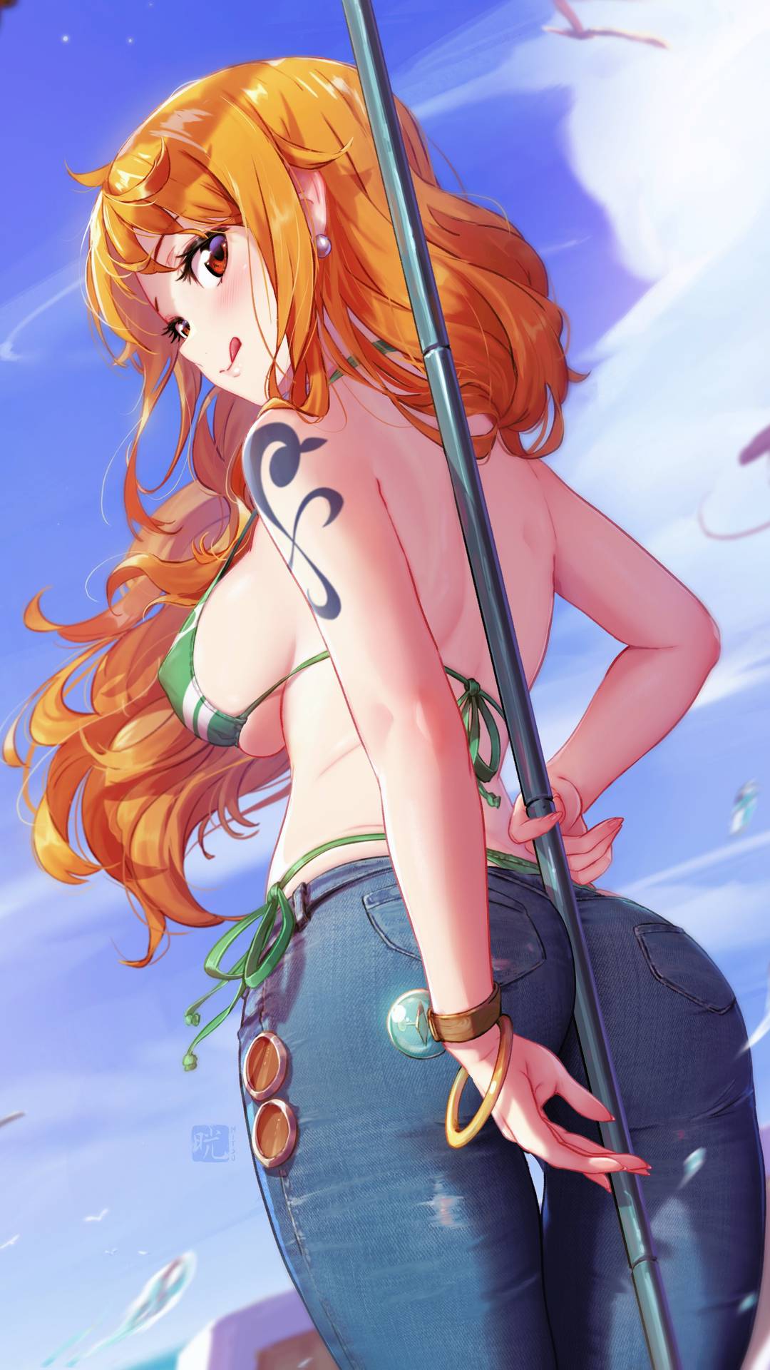 Nami [One Piece] (2334x4149) | Scrolller