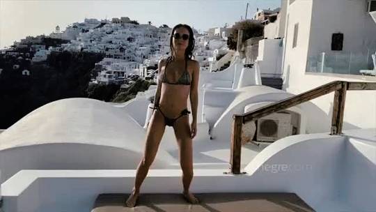 Natalia A bounces and takes off her bikini for Hegre's "Greece Vacation" | Scrolller
