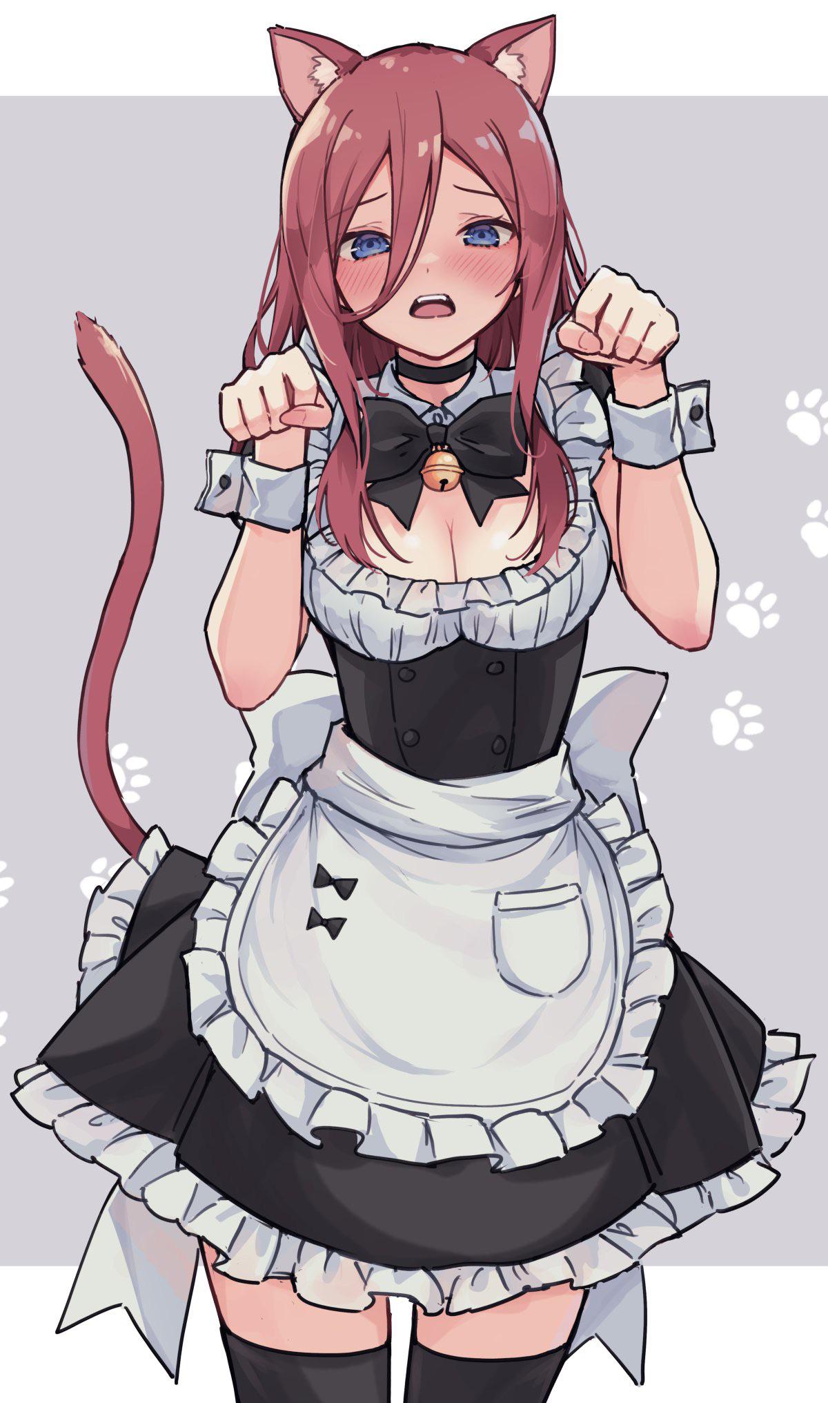 Neko Maid Miku | Scrolller