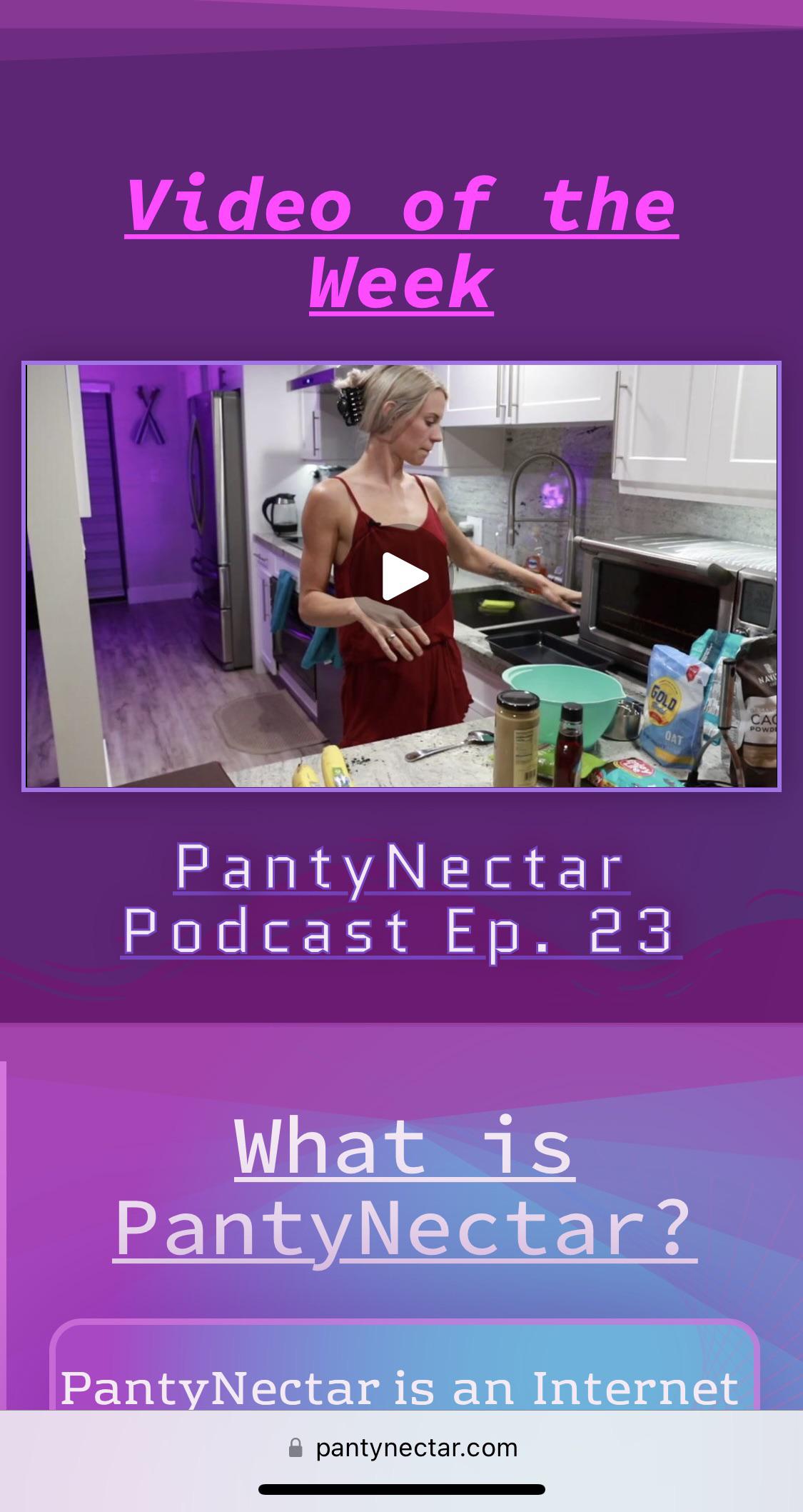 New video up at PantyNectar.com | Scrolller