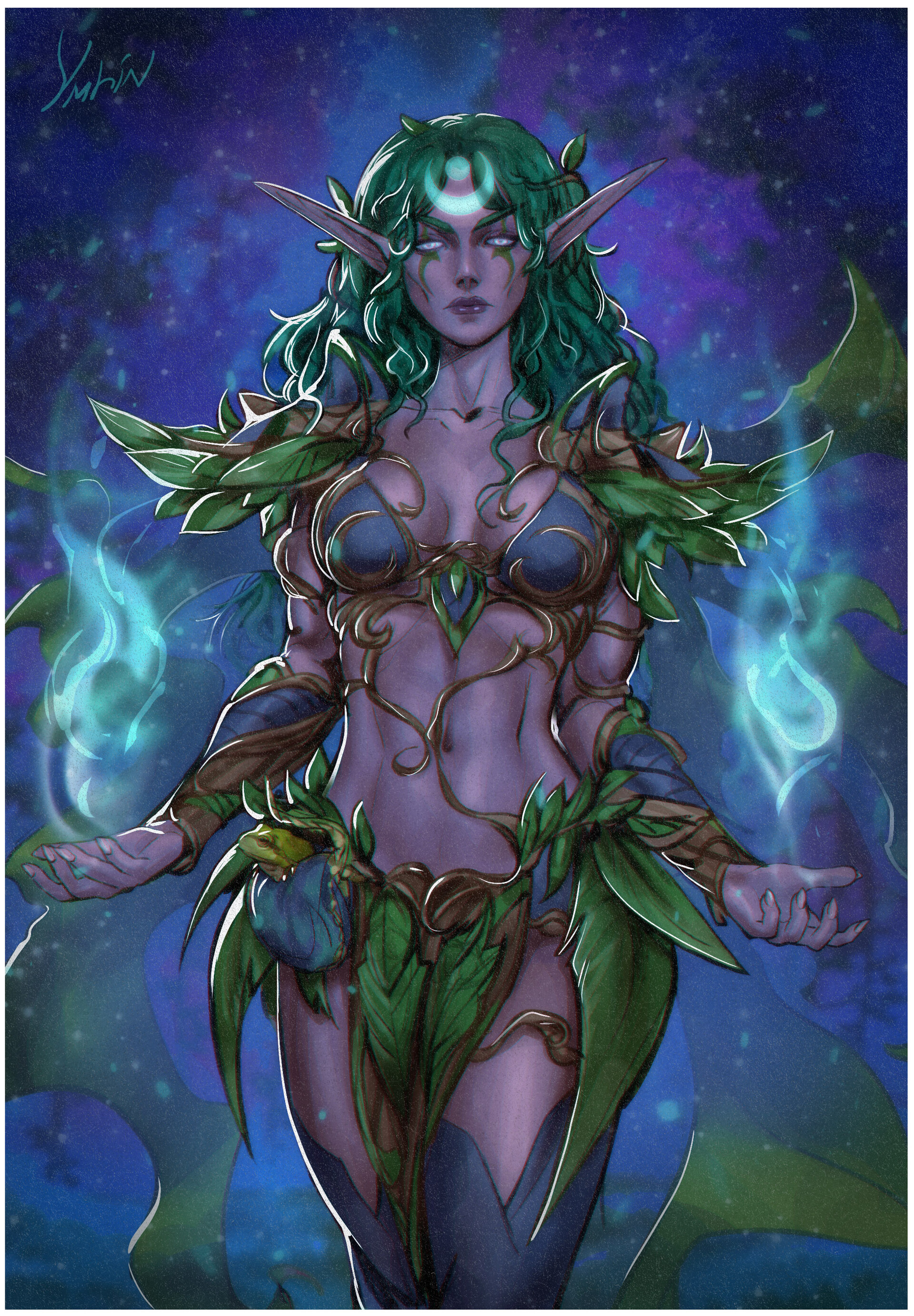 Night Elf by Alena YMhin | Scrolller