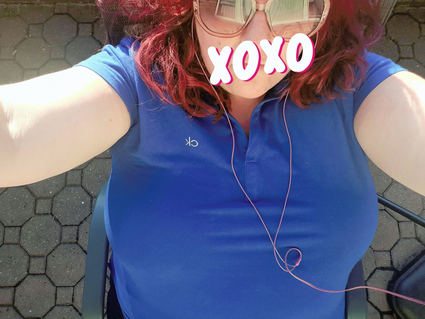 No Bra Under My Polo 💙 Scrolller