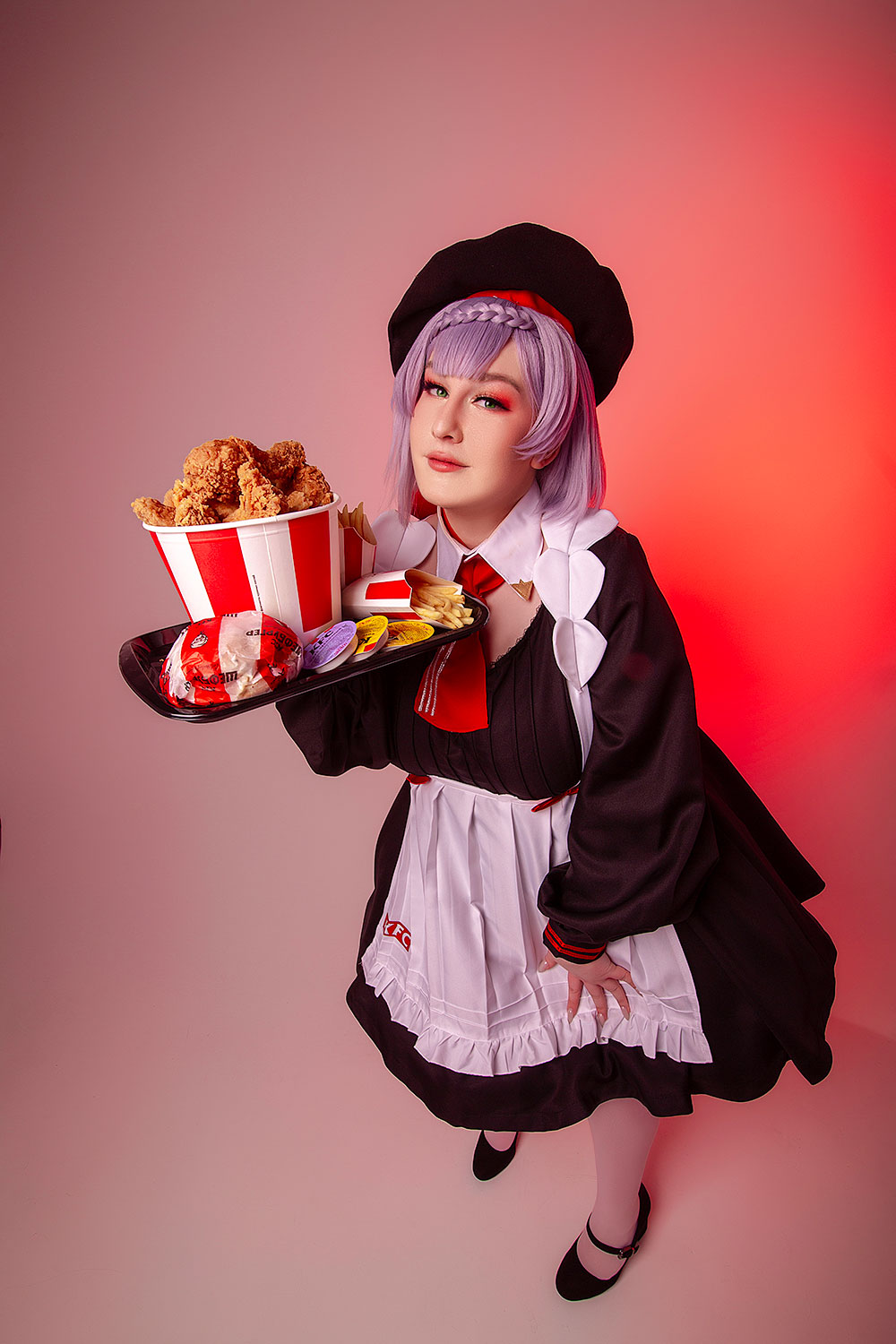Noelle KFC collab cosplay by Wisperia | Scrolller