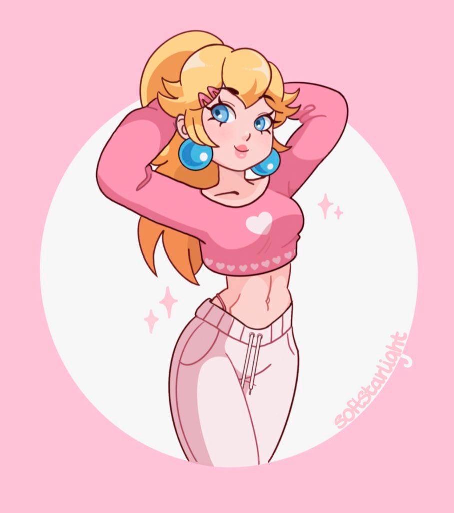 [OC] Comfy Peach! Redraw of cremanata’s peach 💕 | Scrolller