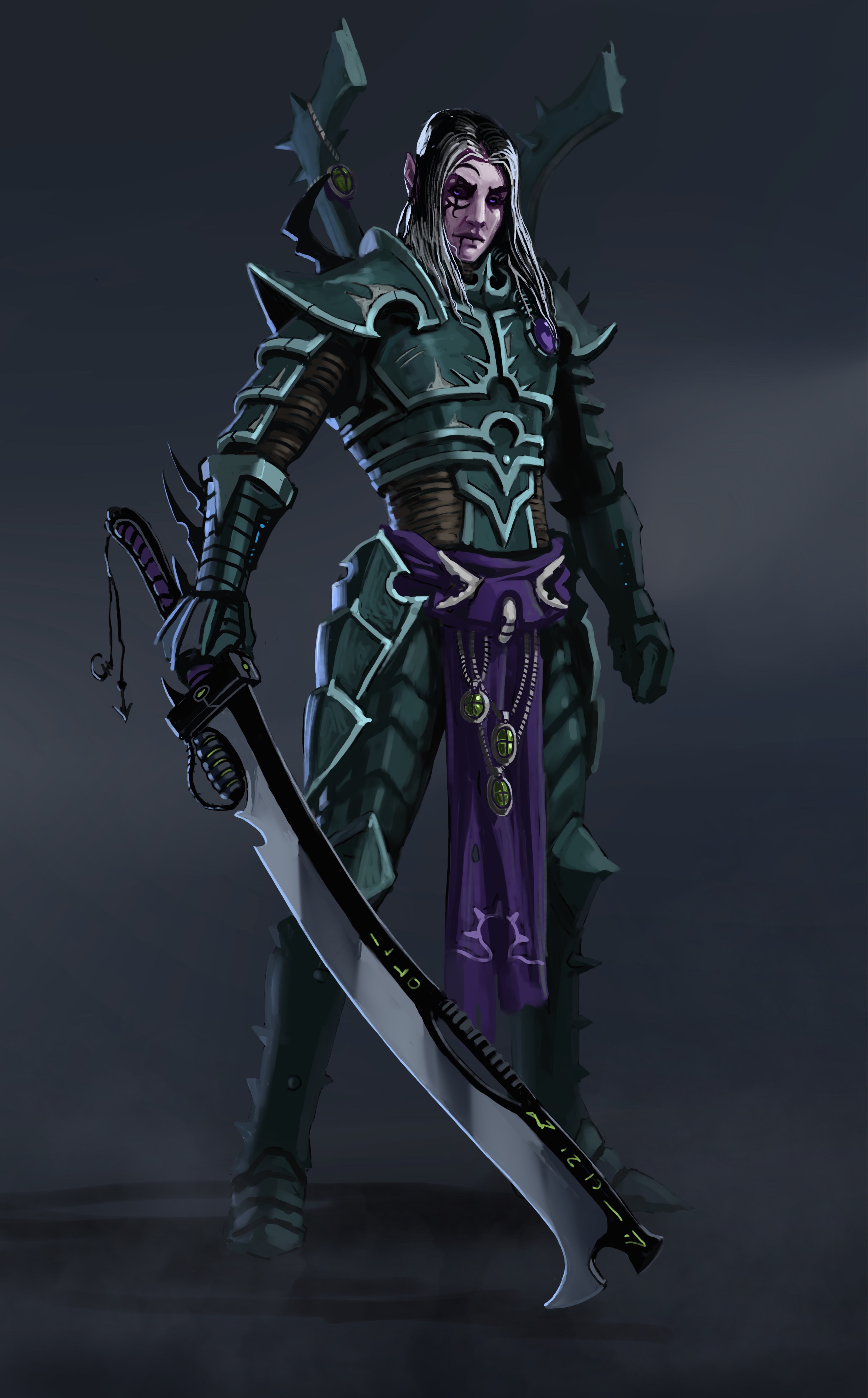 [OC] Dark eldar Warrior | Scrolller