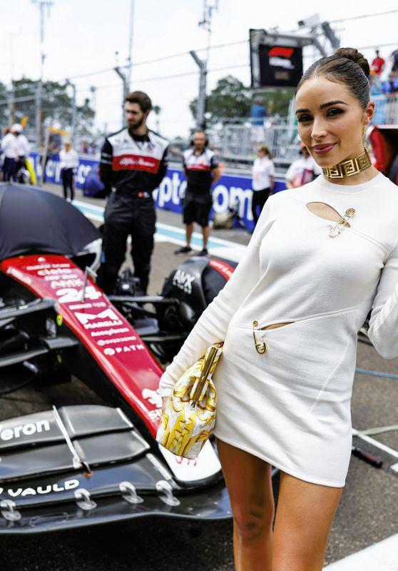 Olivia Culpo looking hot at a Car Race | Scrolller