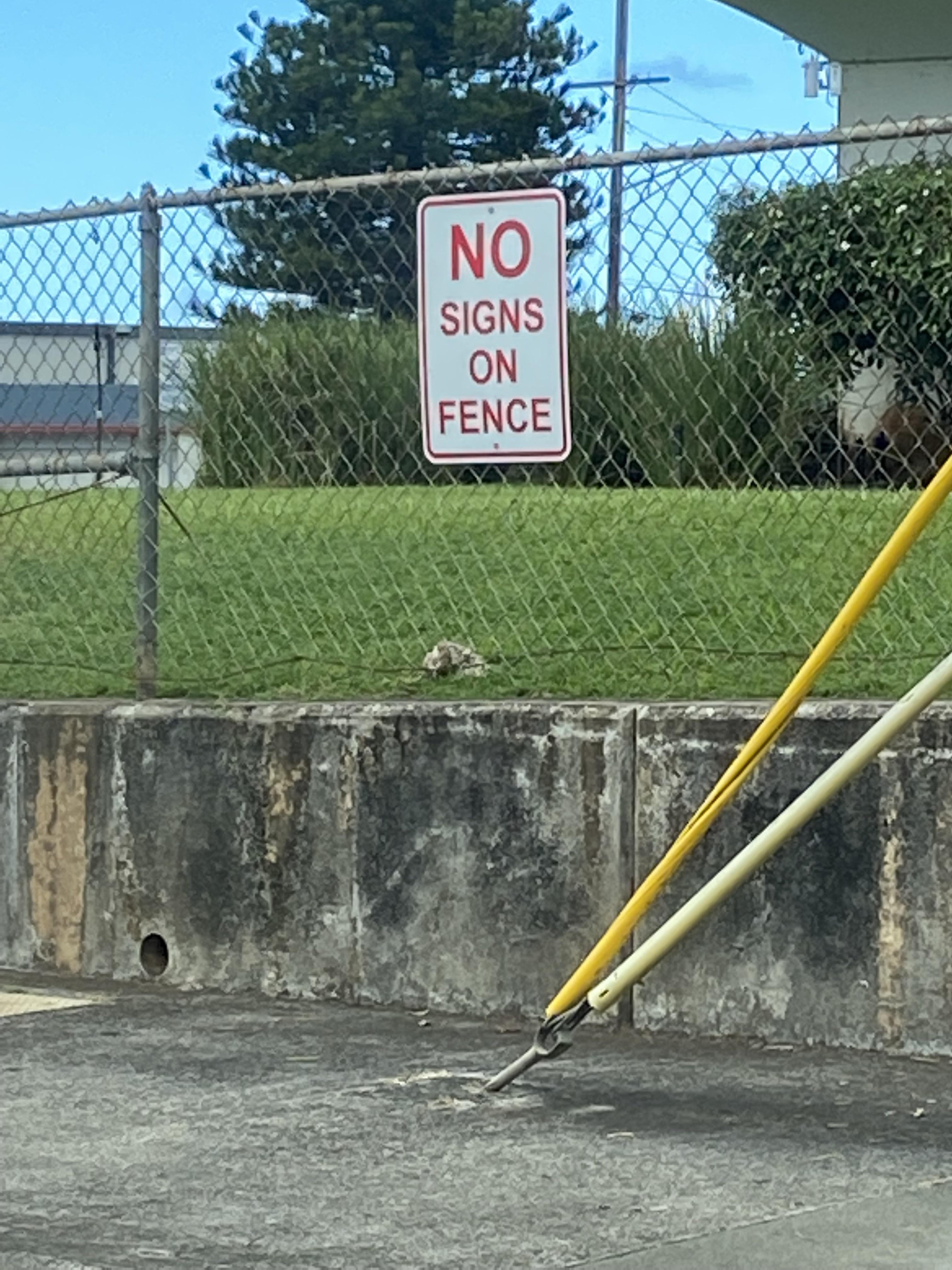 On the fence | Scrolller