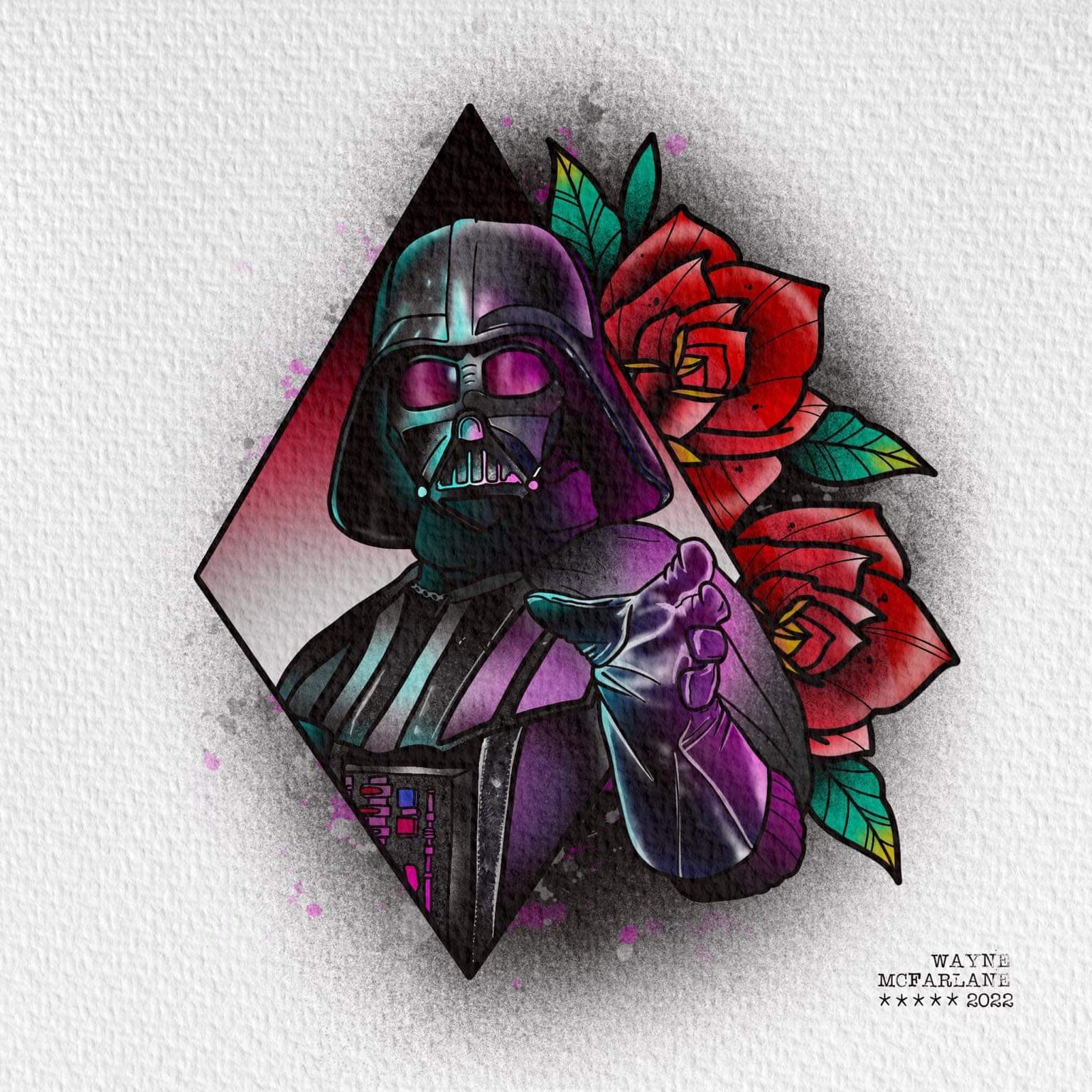 One of my favorite character in neo traditional i did! You can see more of my work on IG ...