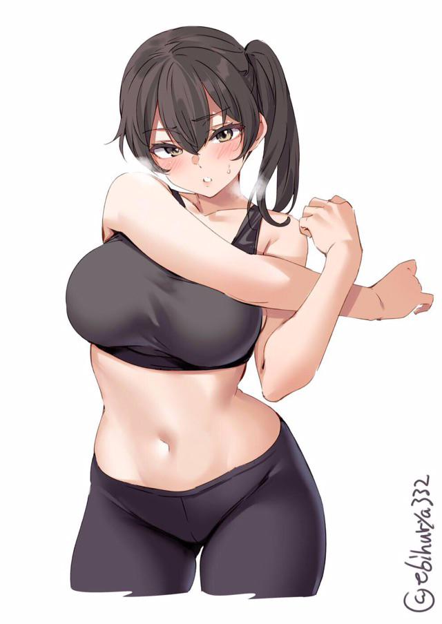 Oneesan shipgirl exercising | Scrolller