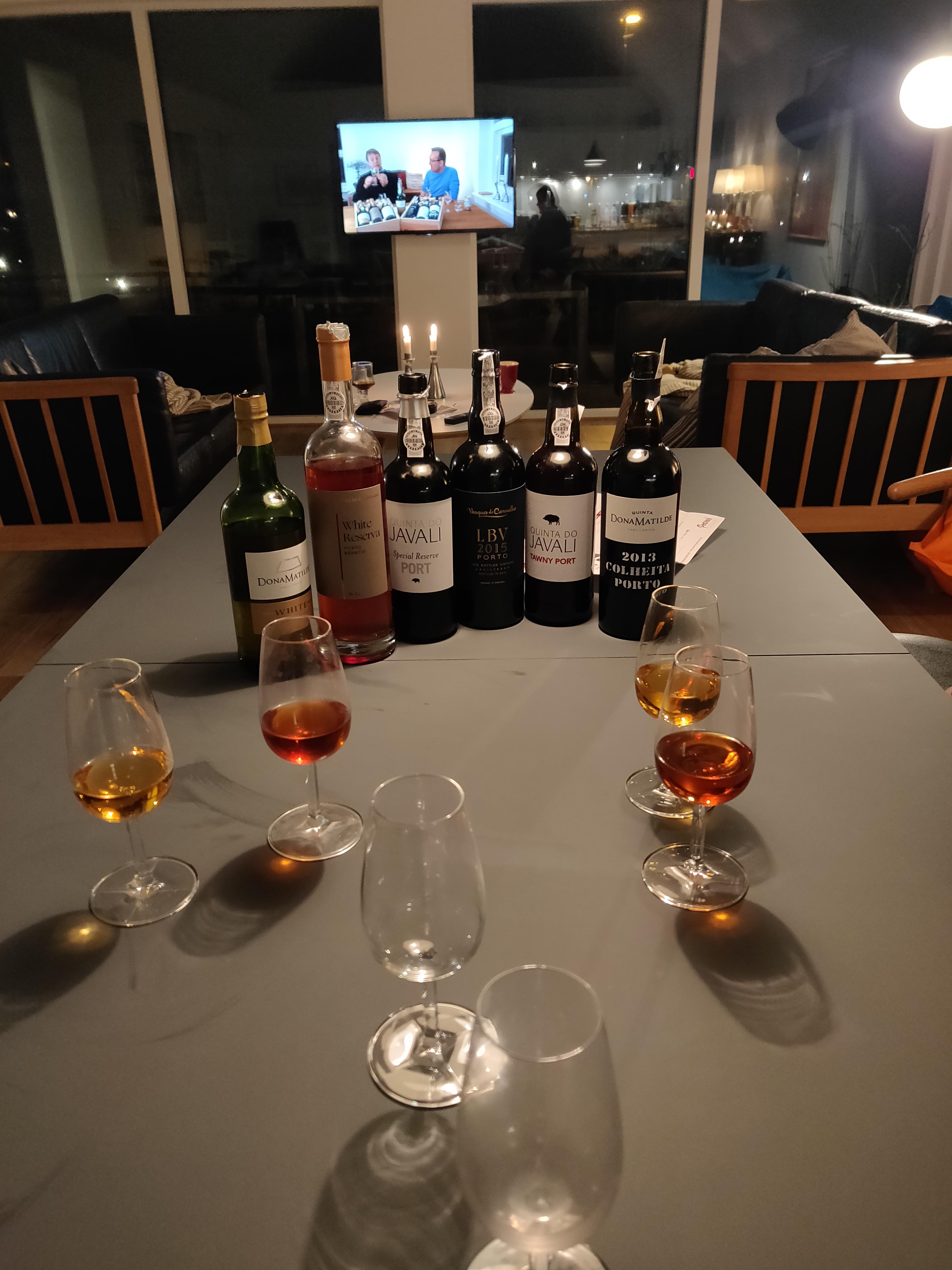 Online port tasting during quarantine. | Scrolller