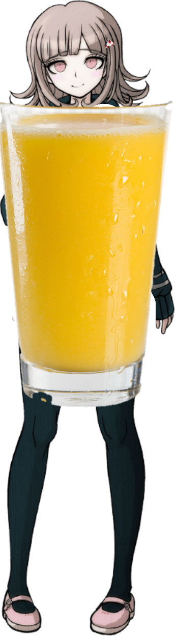 Orange juice Hajime? How bout Orange juice Chiaki (sorry for my photo editing) | Scrolller