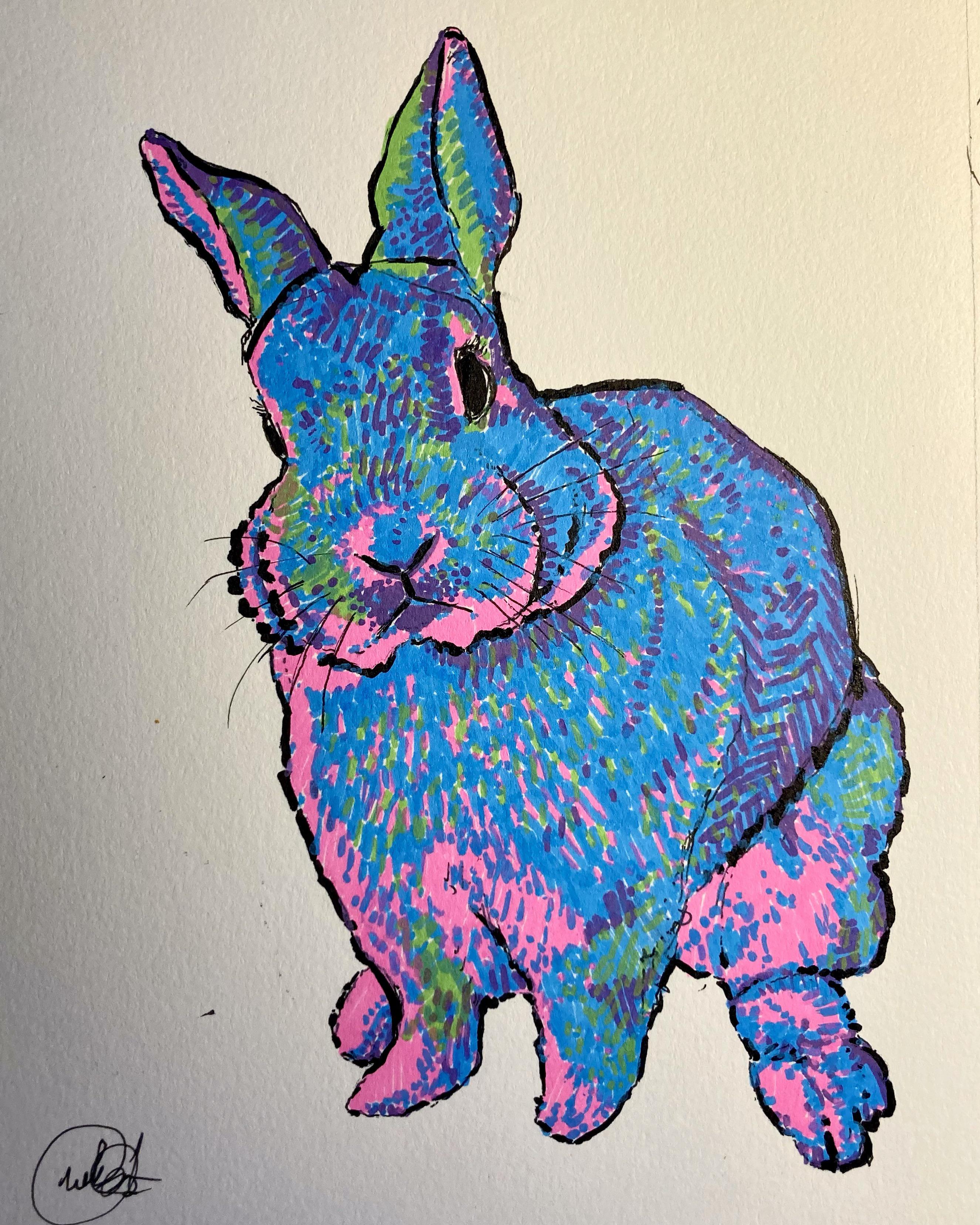 Our tiny boy Sweet Pete in paint market! | Scrolller