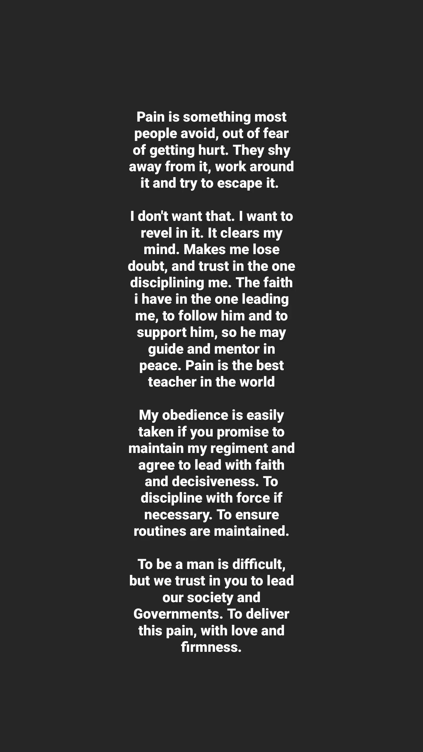 Pain that teaches | Scrolller