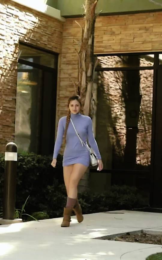 Pear-shaped cutie goes for a walk | Scrolller