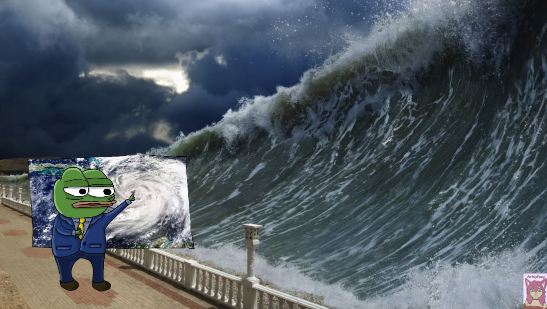 Peepo Weatherman Wrong Place Wrong time 😢 | Scrolller