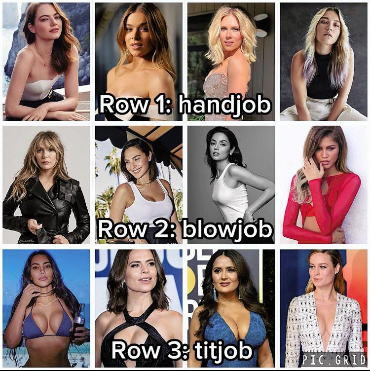 Pick one from each row | Scrolller