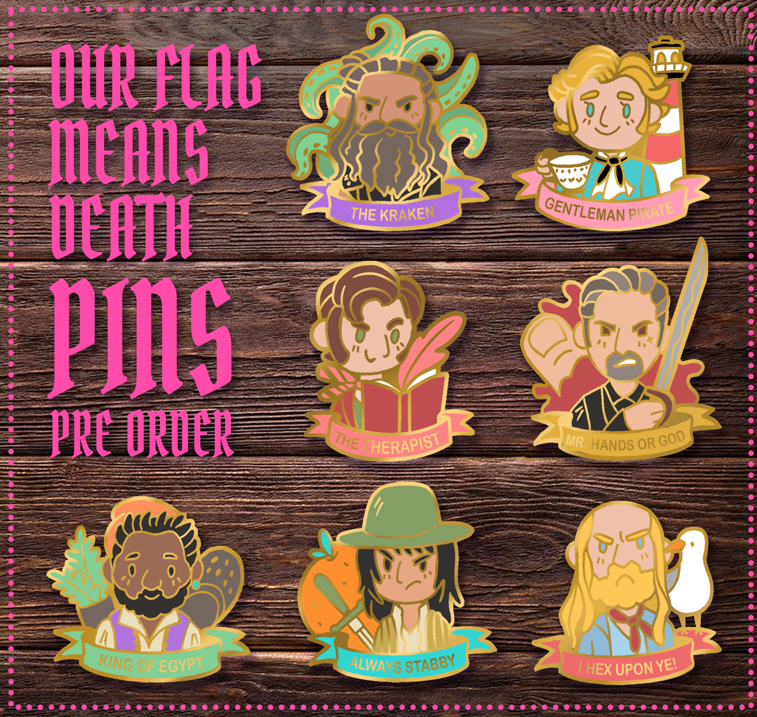 Pins pre order open!! link below | Scrolller