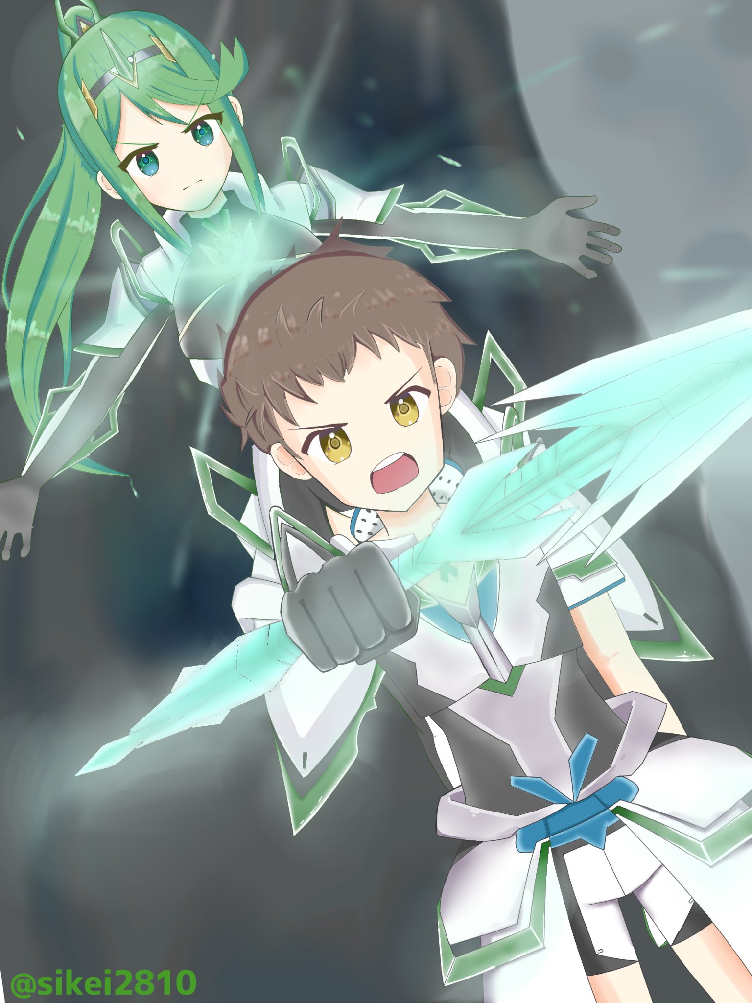 Pneuma and Rex counterattack | Scrolller