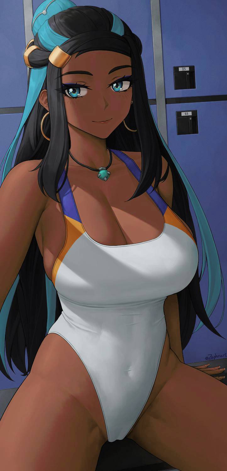 [Pokemon] One Piece Swimsuit Nessa | Scrolller