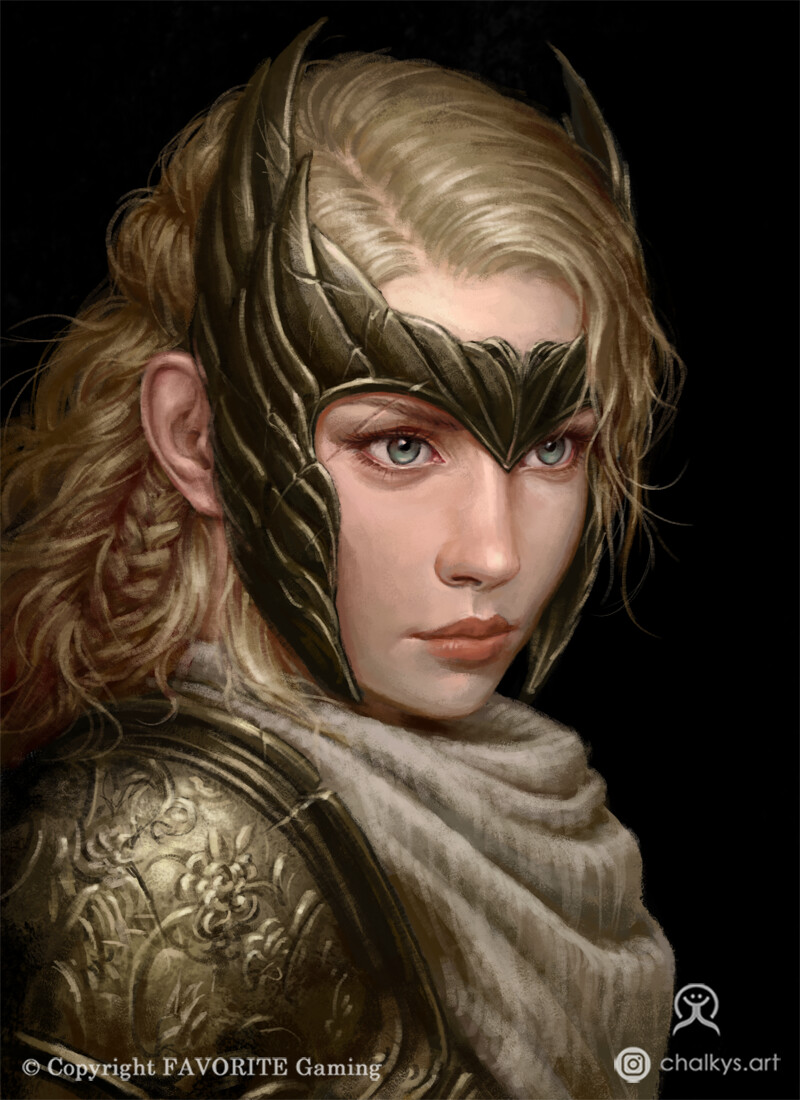 Portrait Commission by Chalky Nan | Scrolller