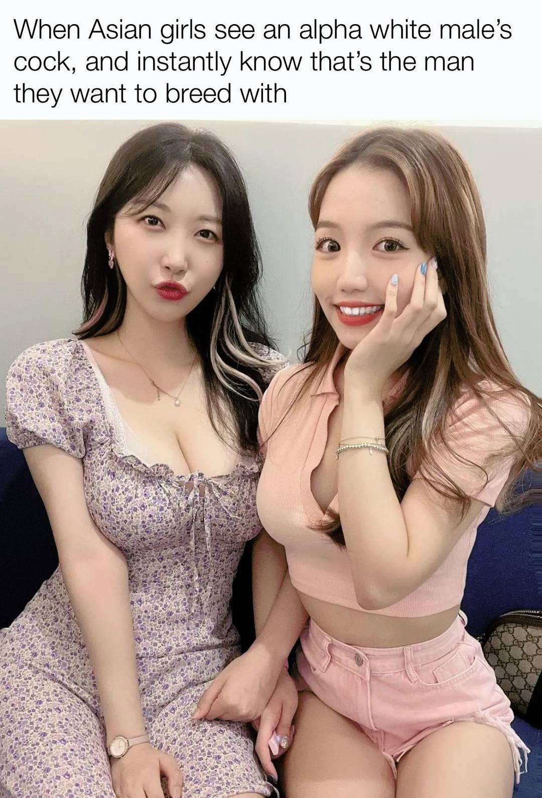 Prepare to be bred out of existence, Asian boys | Scrolller